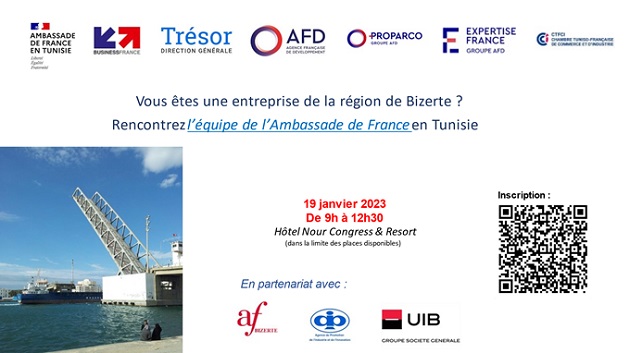 L’équipe Economique France en Tunisie à la rencontre des entreprises du gouvernorat de Bizerte ...